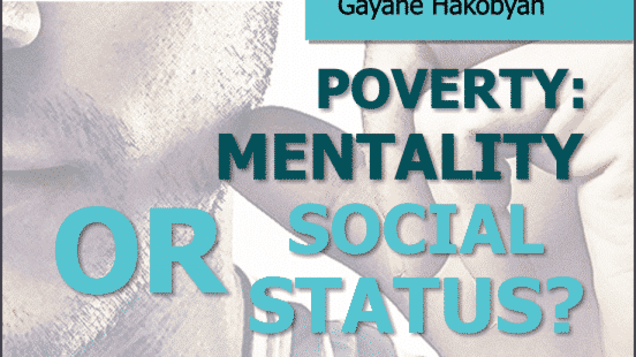 POVERTY: MENTALITY OVERTY: MENTALITY OR SOCIAL STATUS? | G. H. BLOG